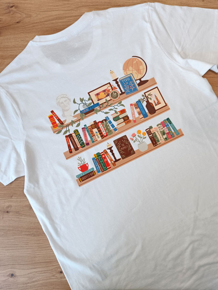 Camiseta TTPD Library – Lune Print