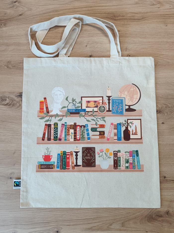 Tote Bag TTPD Library – Lune Print