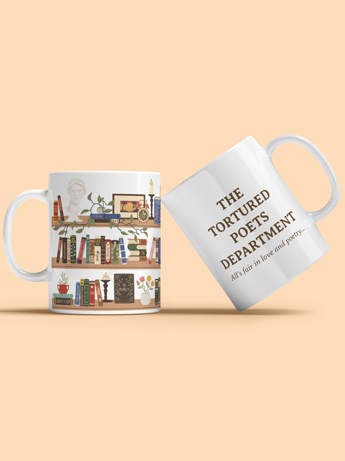 Taza TTPD Library – Lune Print