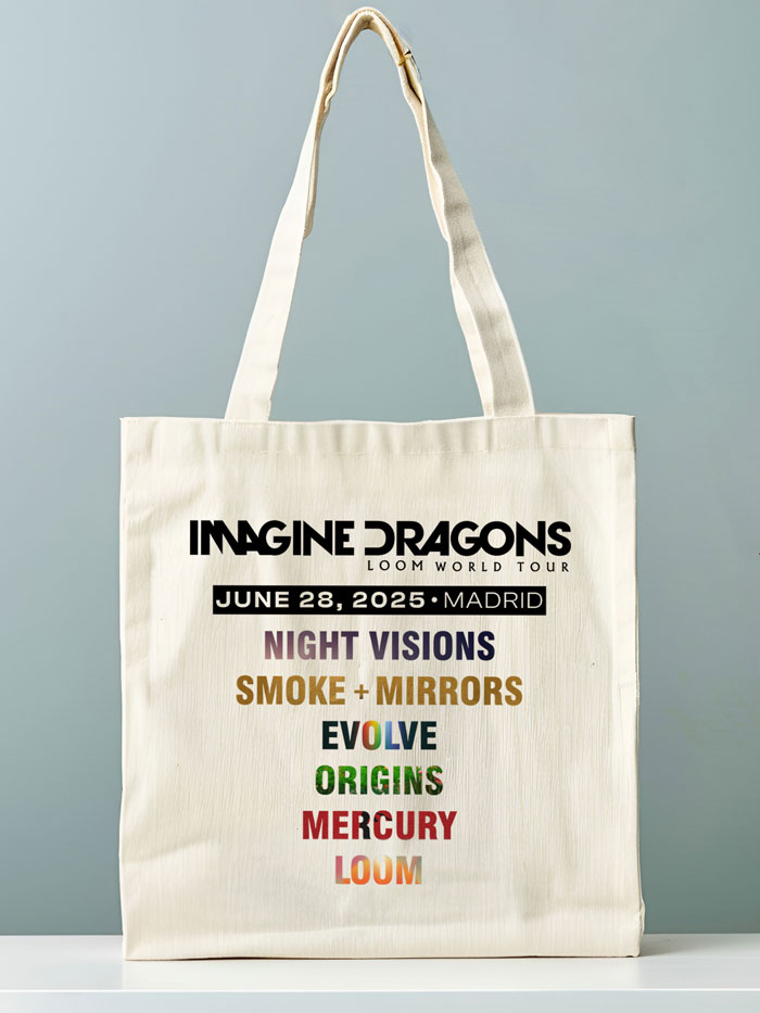 Tote Bag Concert Imagine Dragons – Lune Print